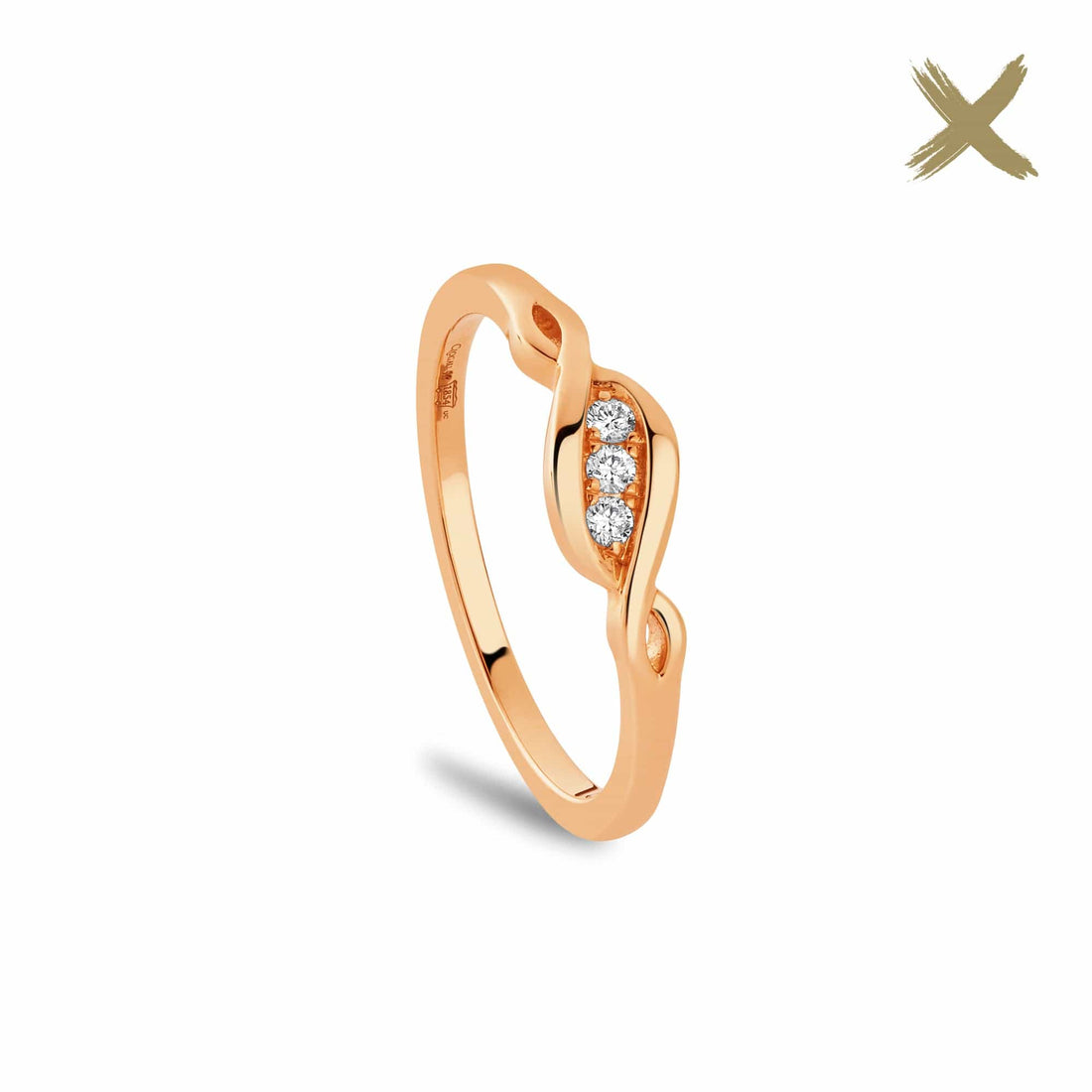 Clogau 1854 Past Present Future Ring