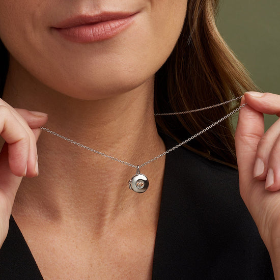 Tree of Life® Insignia Silver Locket – Clogau